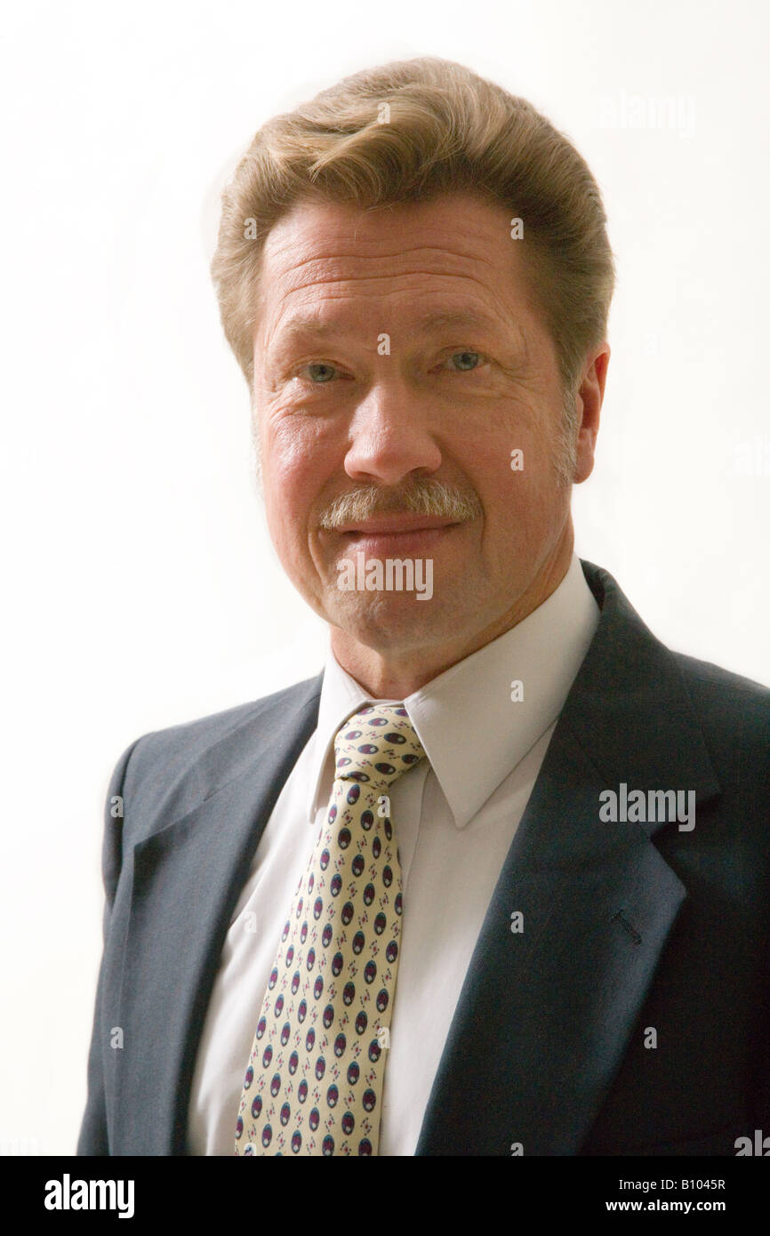 normal man portrait face suite tie 50s fifty Stock Photo - Alamy