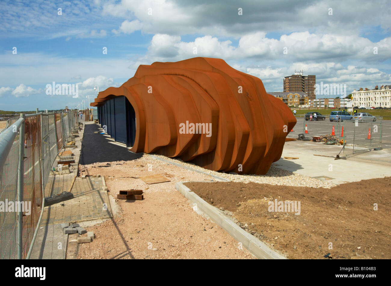 Littlehampton East Beach Cafe Stock Photo - Alamy