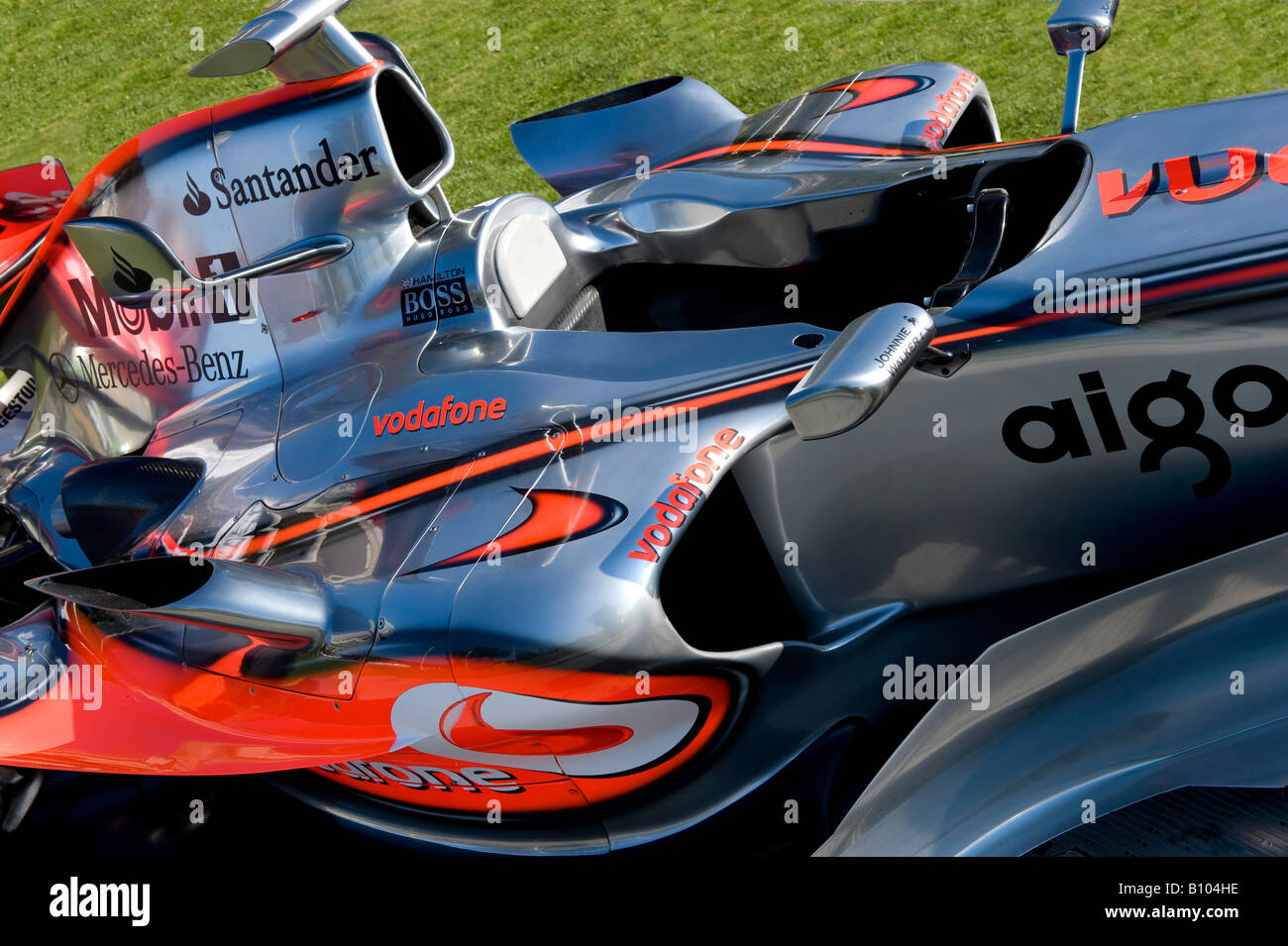 Lewis Hamilton F1 Formula One Mercedes McLaren 2008 Stock Photo - Alamy