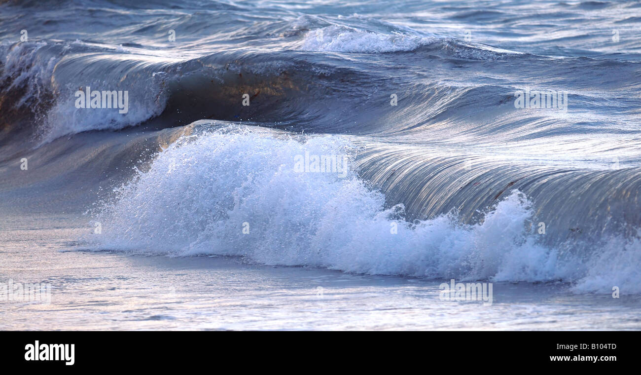 Small boat big wave hi-res stock photography and images - Alamy