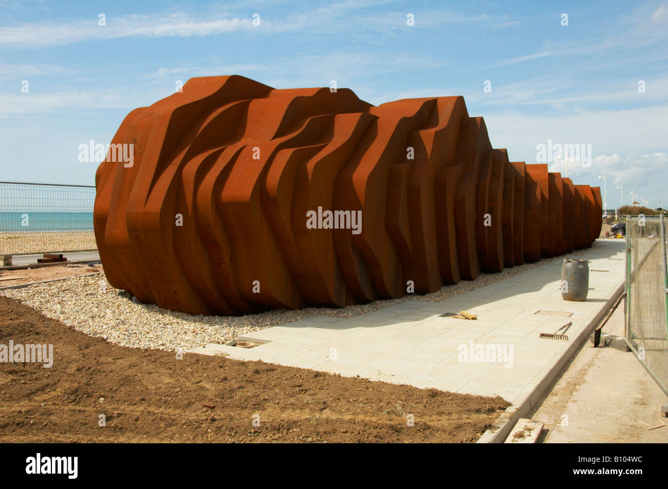 Littlehampton East Beach Cafe Stock Photo - Alamy