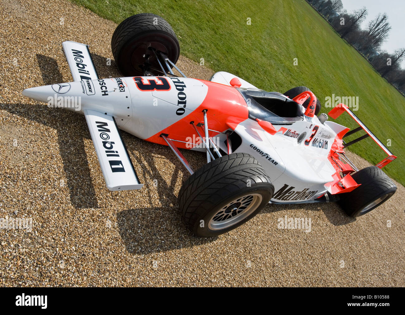 Mercedes Penske Indy Car racing auto Stock Photo - Alamy
