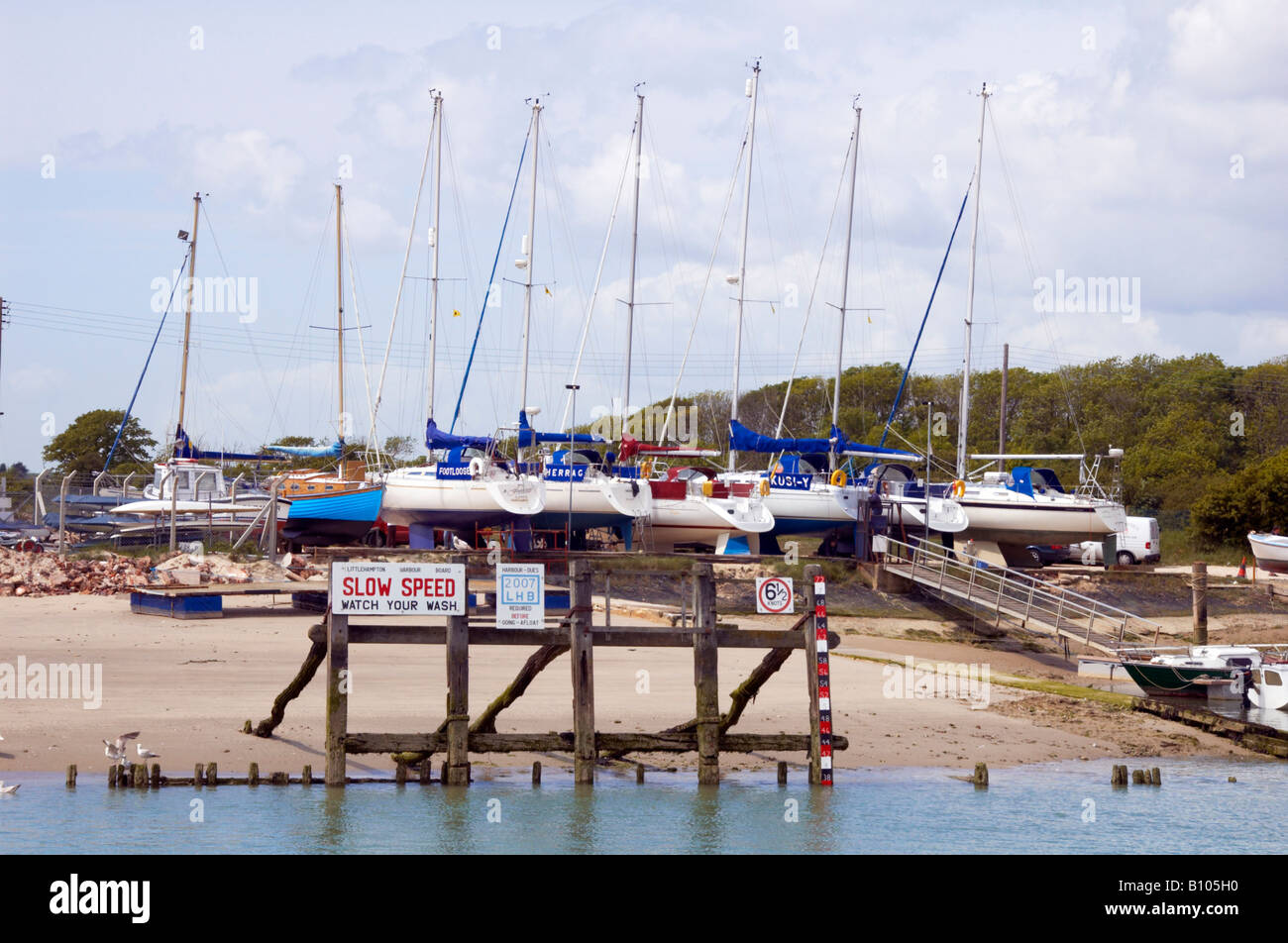 Littlehampton harbour boats hi-res stock photography and images - Alamy