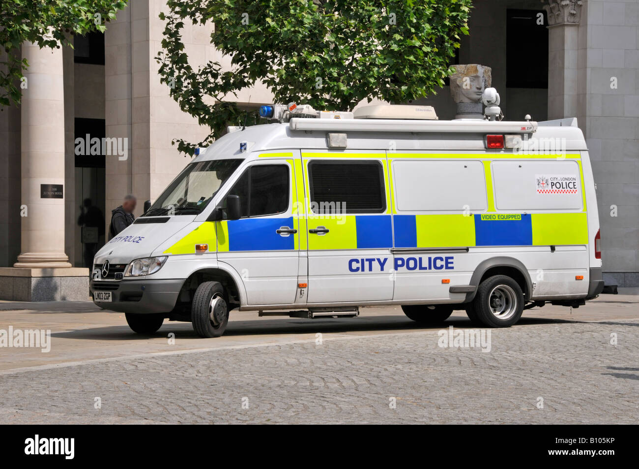 City of London Police force van Stock Photo - Alamy