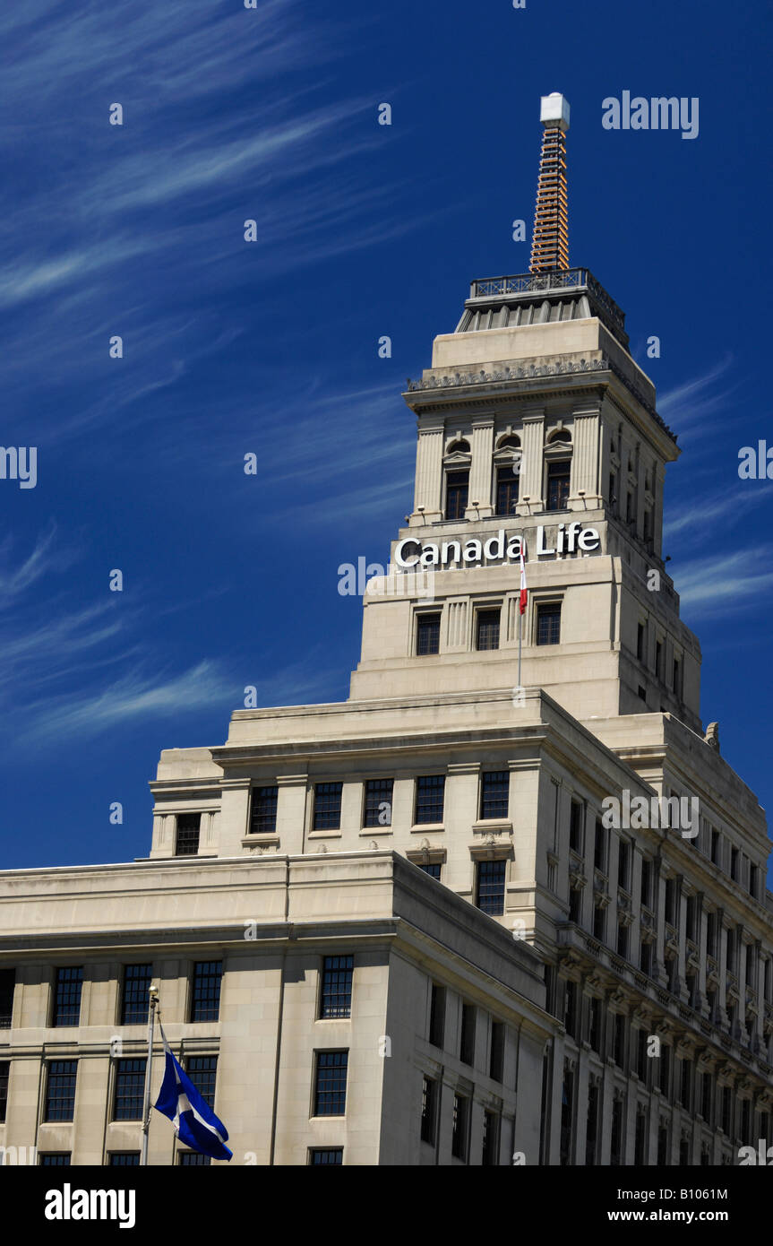 The Canada Life Building Stock Photo - Alamy