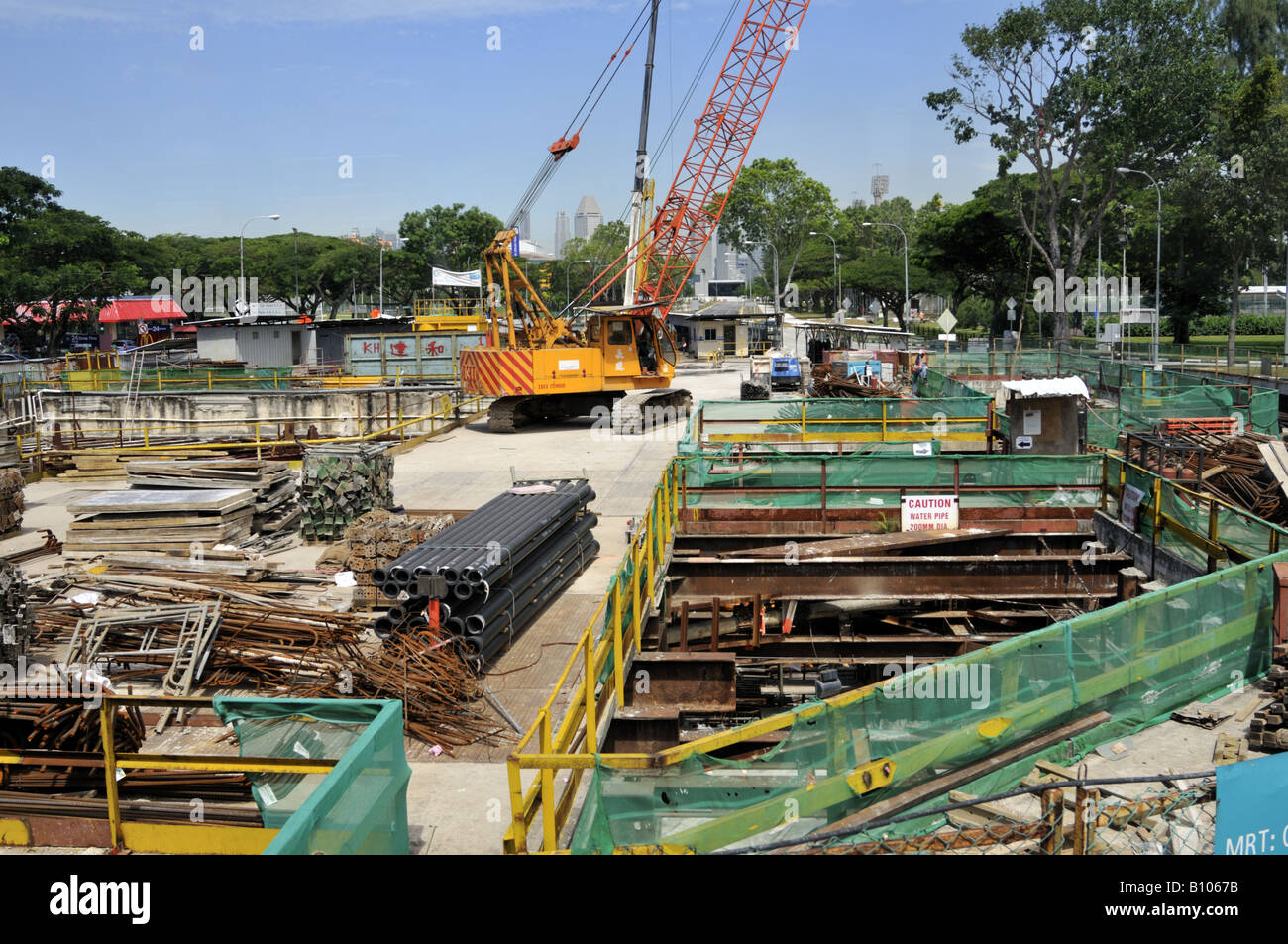 Singapore civil engineering construction hi-res stock photography and ...