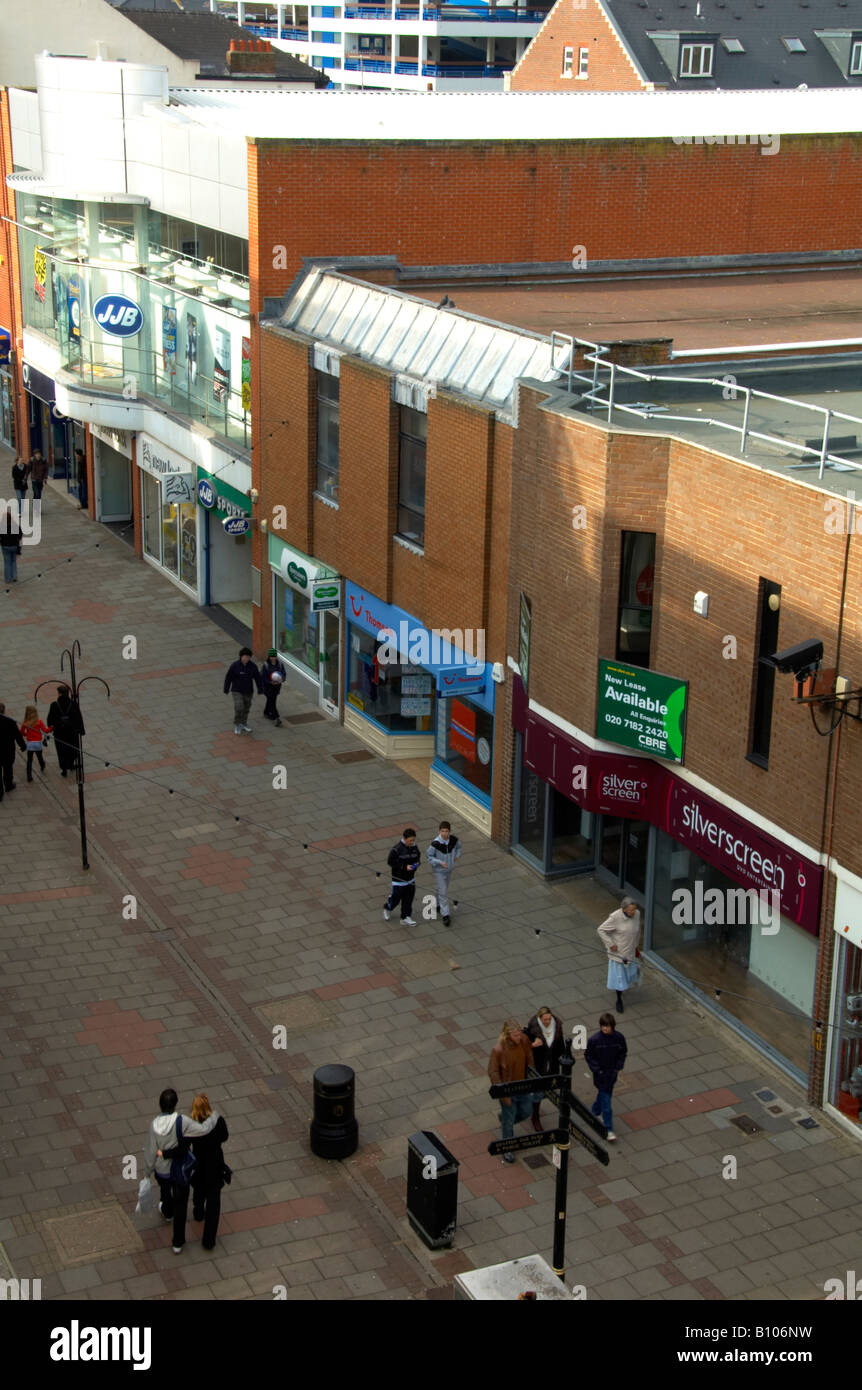 Worthing shopping centre hi-res stock photography and images - Alamy