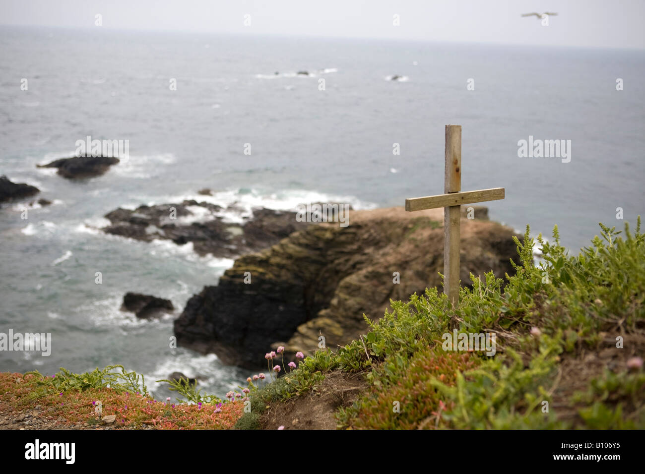 Lizard Point Cornwall Stock Photo - Alamy
