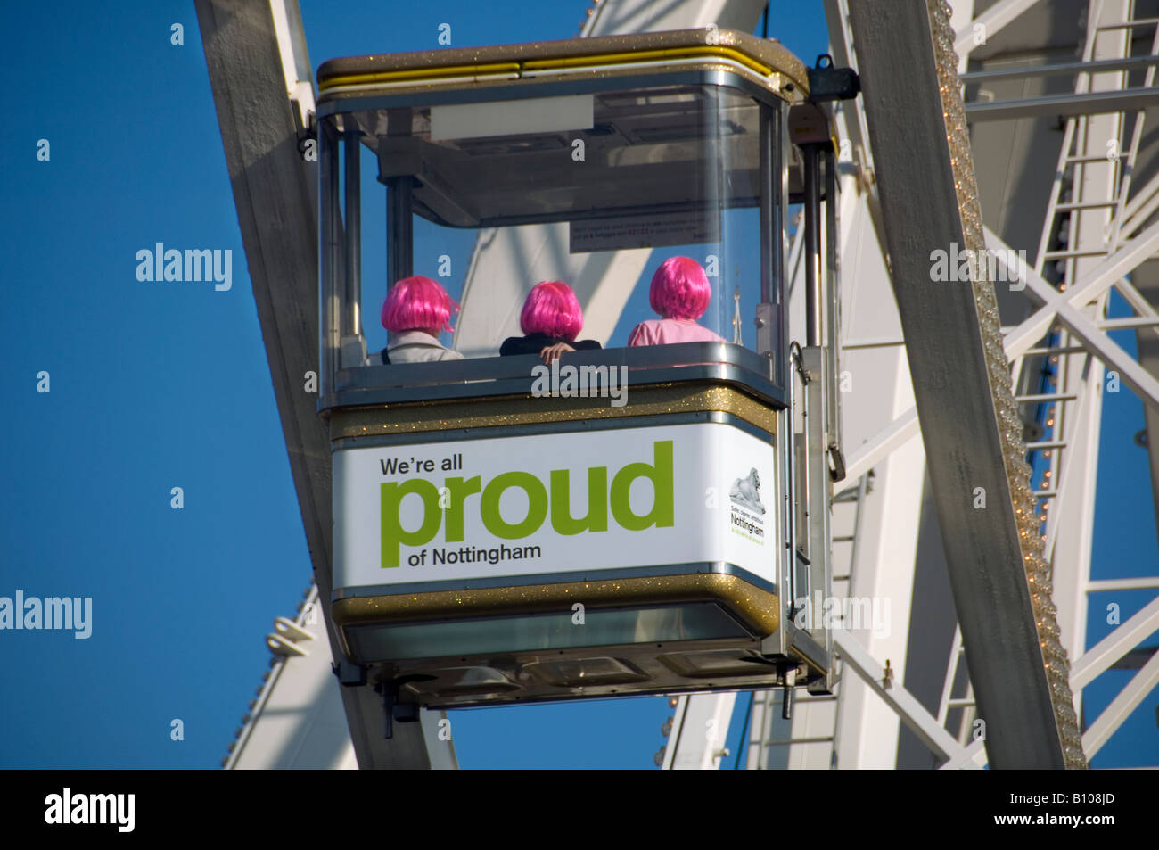 Gondola on the Nottingham Eye Stock Photo - Alamy