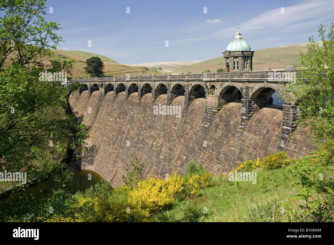 Craig Goch dam Elan Valley Powys Mid Wales UK Stock Photo - Alamy
