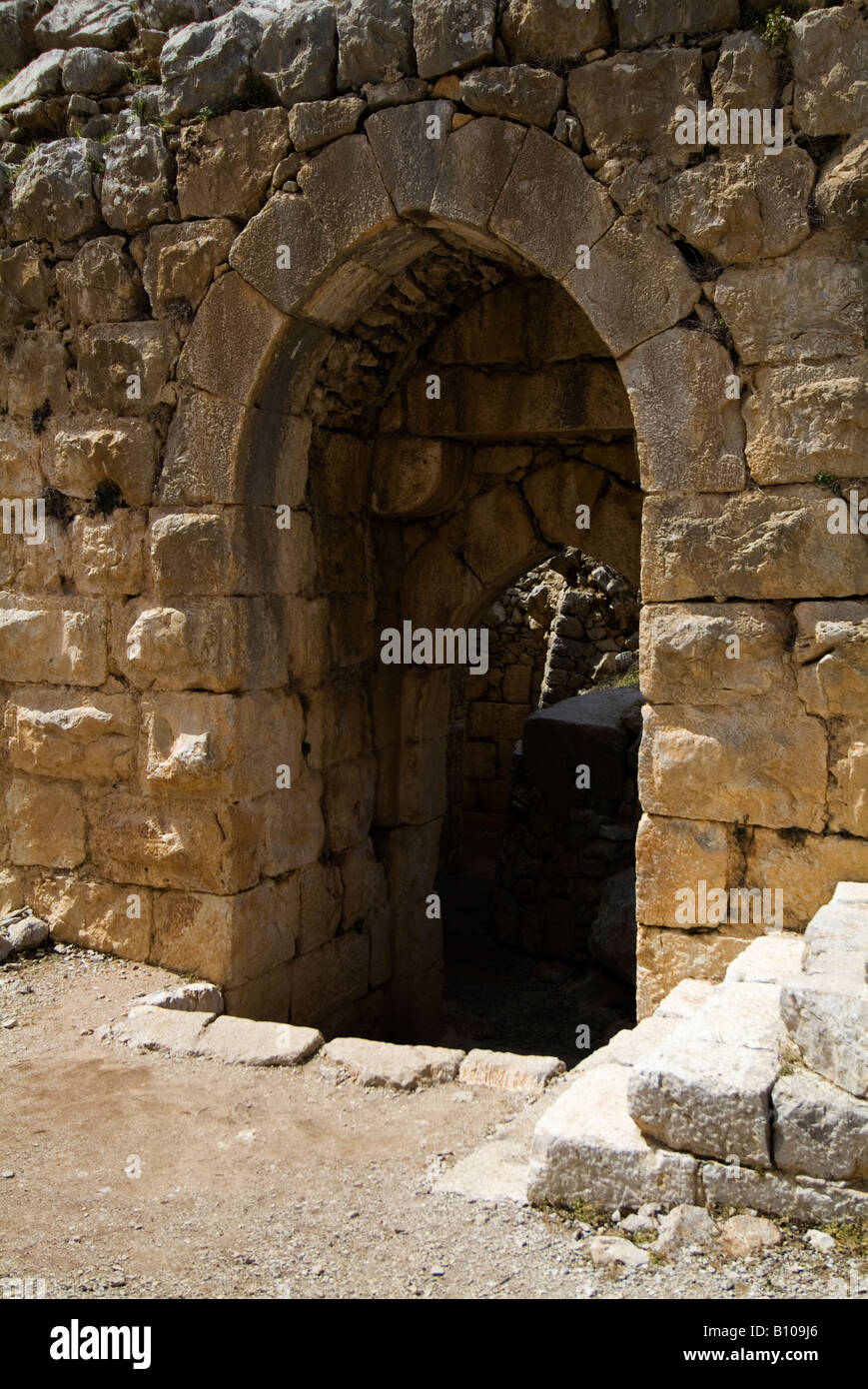 Nimrod namrud fortress nimrod castle hi-res stock photography and ...