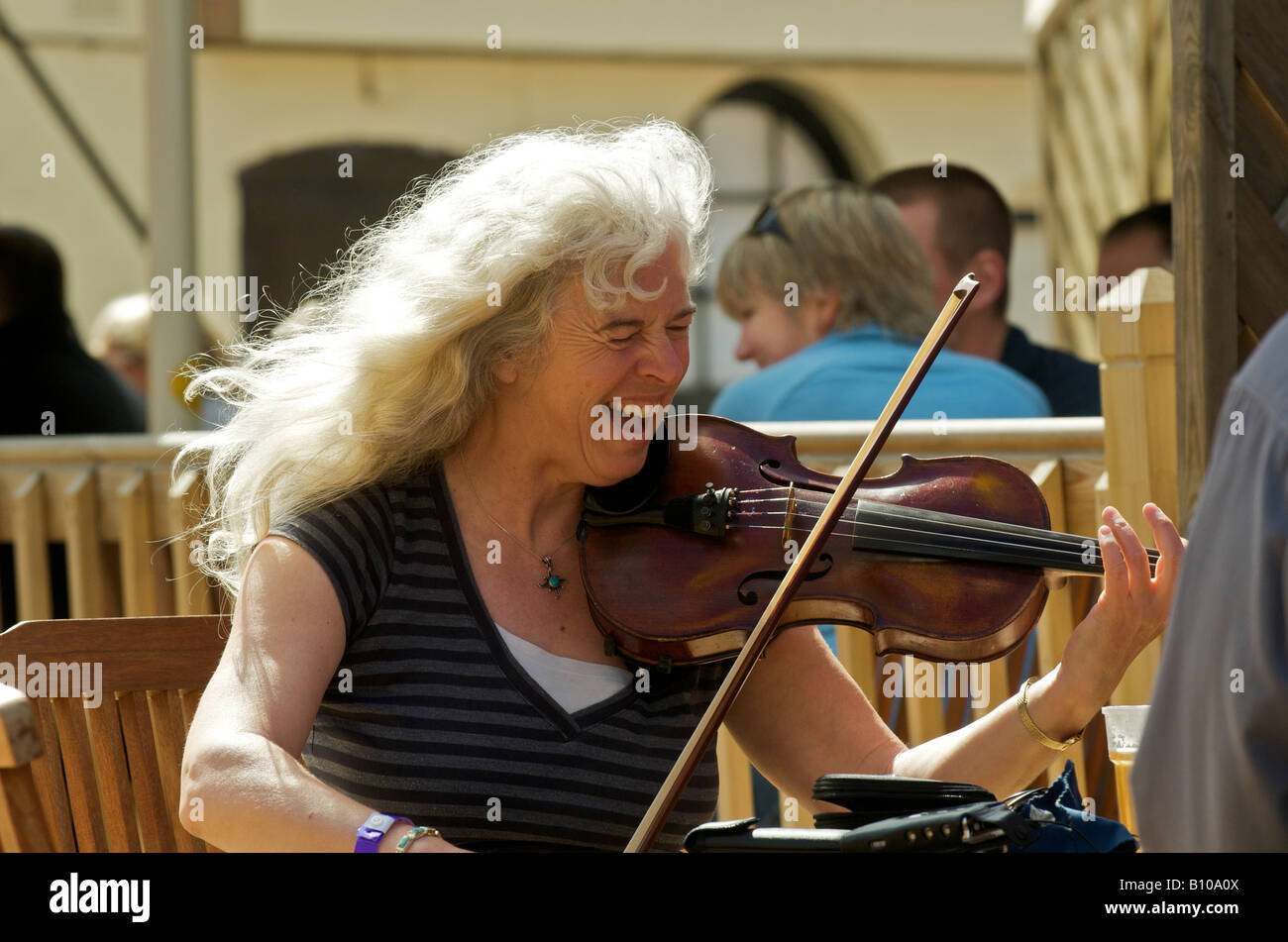 Riverside folk festival also known as Upton Folk festival Stock Photo ...