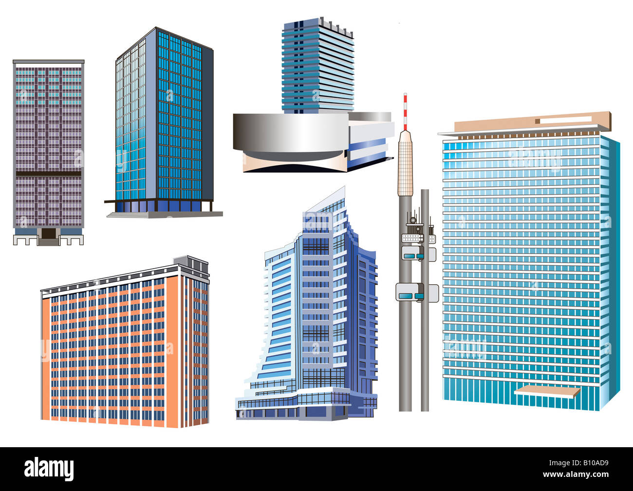 Buildings drawings architecture hi-res stock photography and images - Alamy