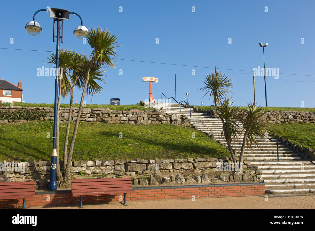 Barry Island Pleasure park at Barry Island in Wales Stock Photo - Alamy