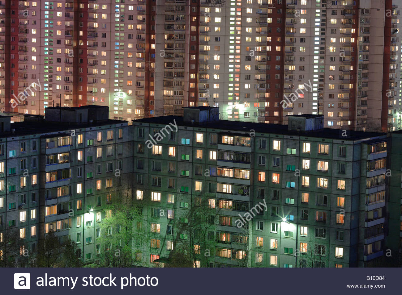 Apartments Apartment Block Moscow Stock Photos & Apartments Apartment ...