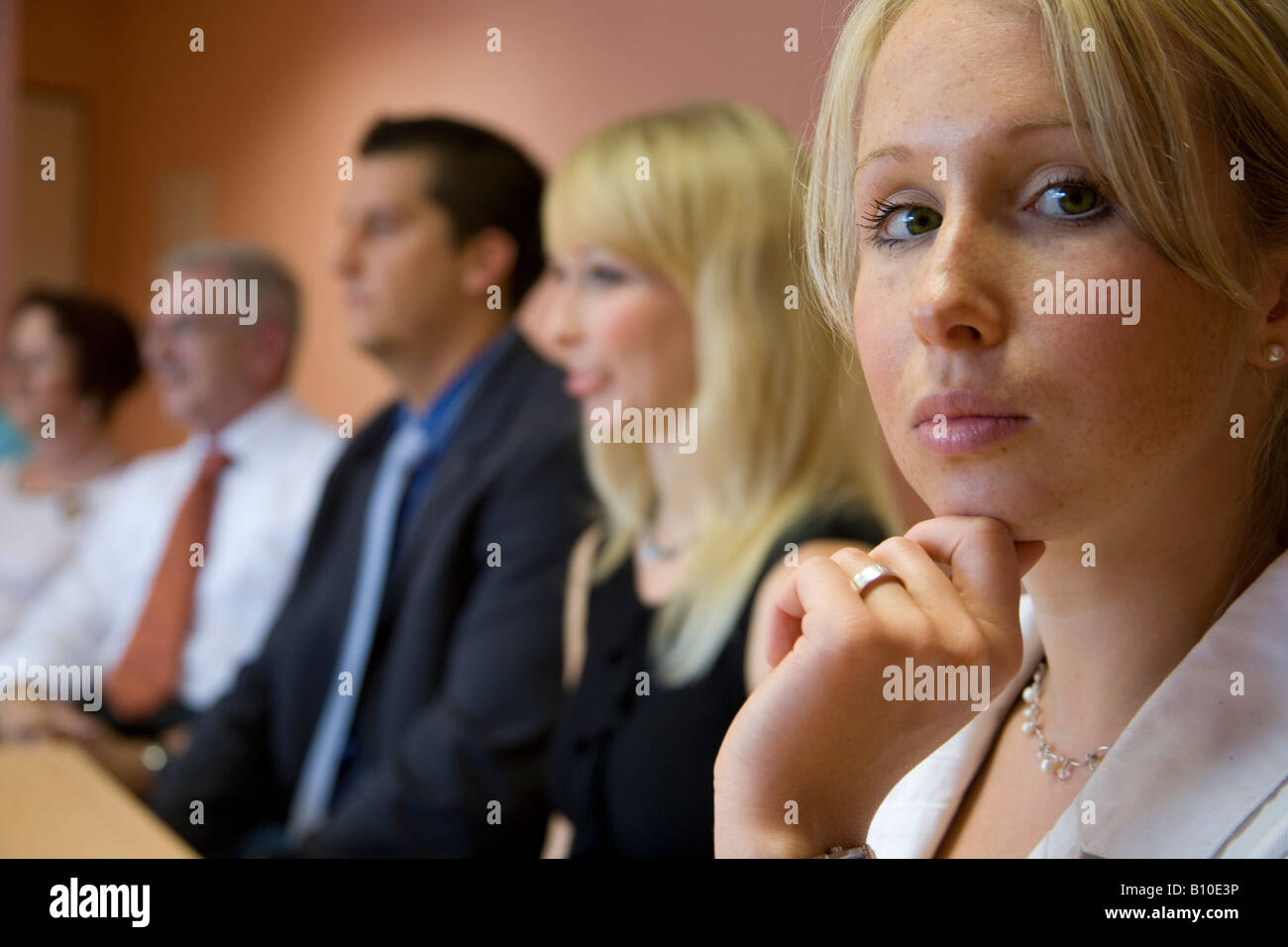 Quiet colleague office hi-res stock photography and images - Alamy