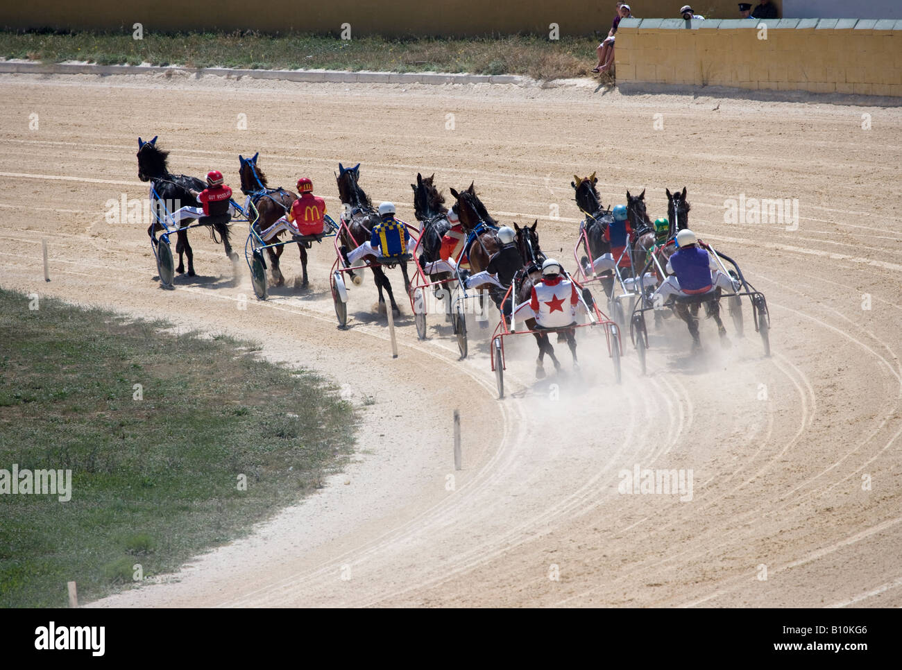 Horse Racing Track Marsa Valletta Malta Stock Photo - Alamy