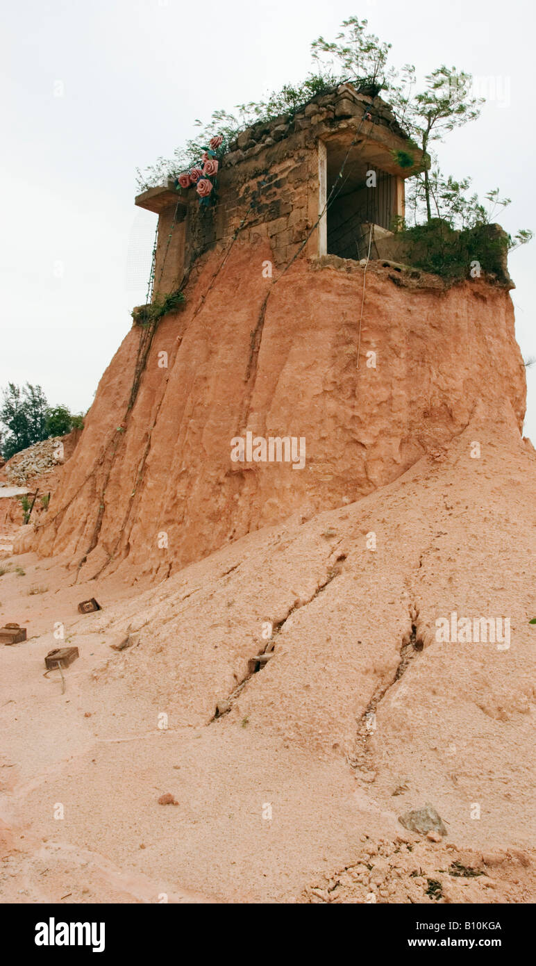 Ruined miltary bunkers, Kinmen, ROC (Taiwan Stock Photo - Alamy