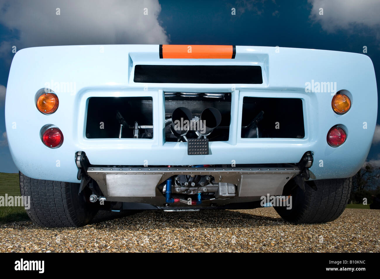 Ford GT40 classic Le Mans racing car rear Stock Photo - Alamy