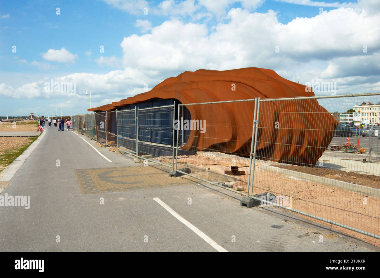 Littlehampton East Beach Cafe Stock Photo - Alamy