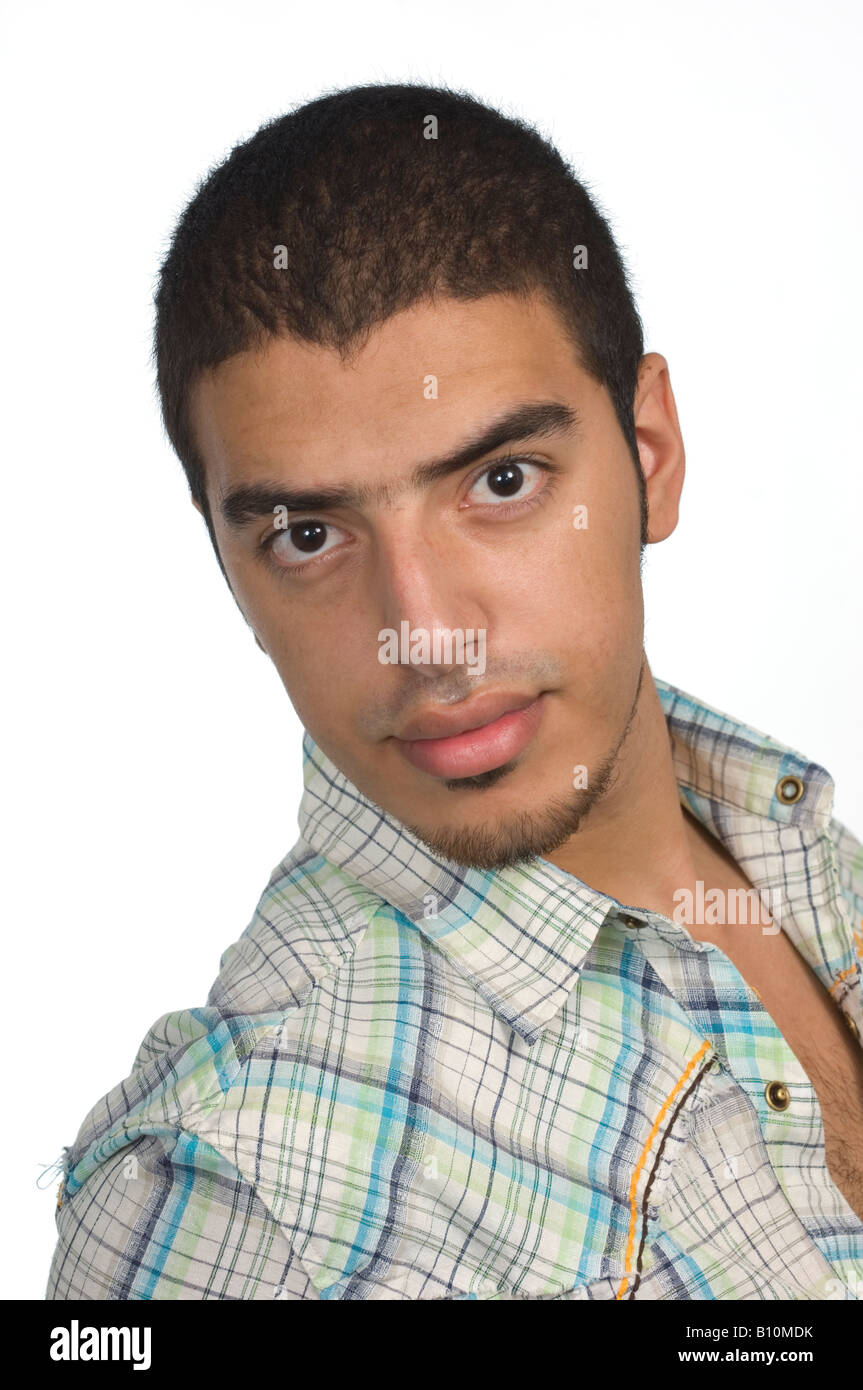 Portrait of a young Middle Eastern man Stock Photo - Alamy