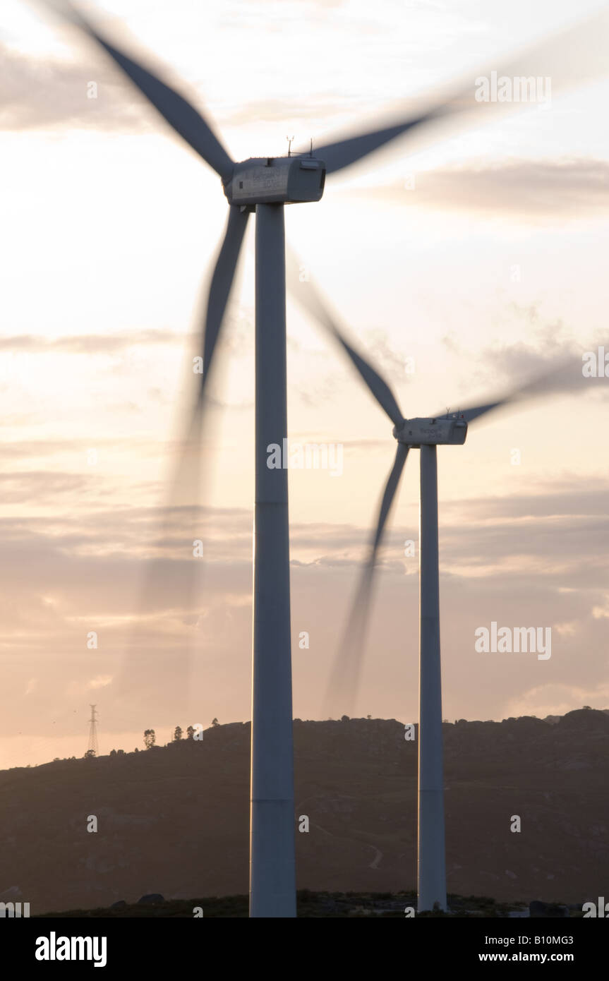 Wind farm in Portugal Stock Photo - Alamy