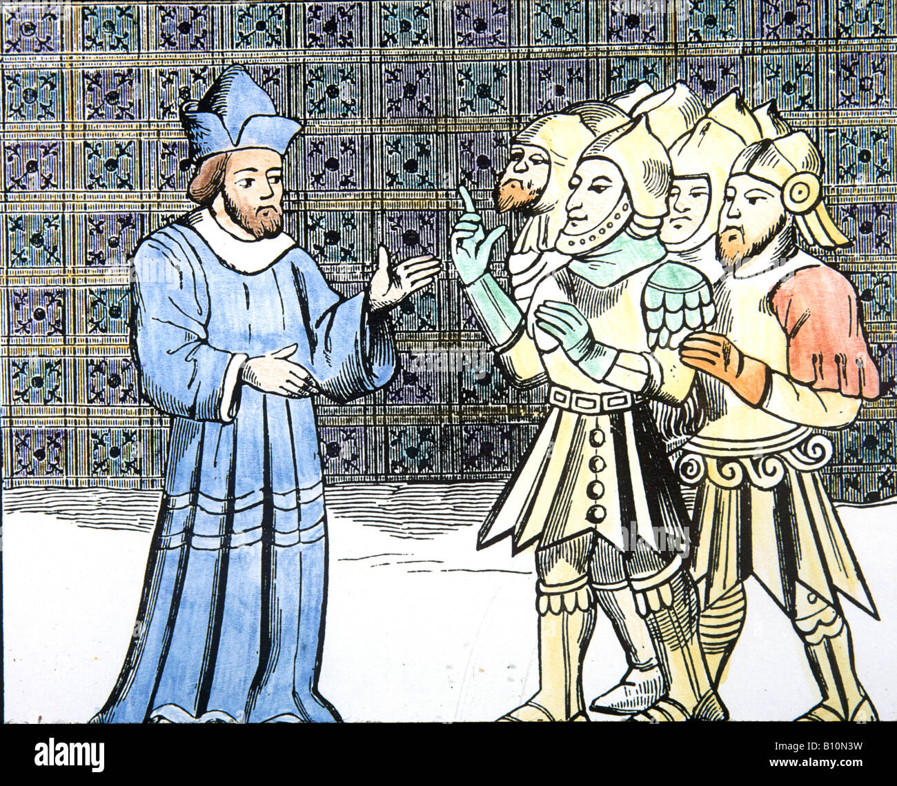 Jews engraving rabbi hi-res stock photography and images - Alamy