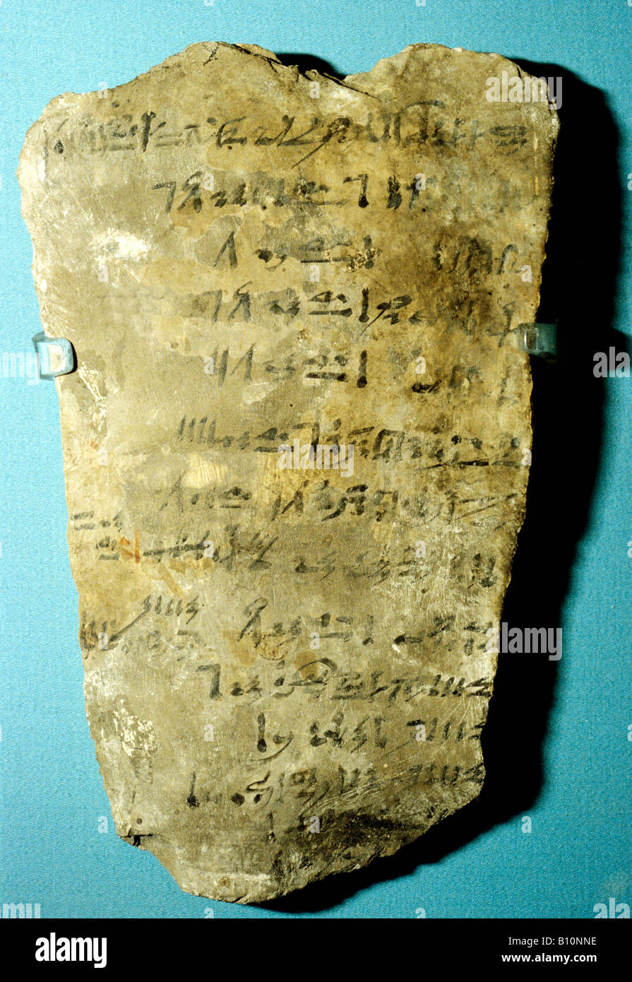 Barter contract, a bull for other goods. Thebes 1100 BC Stock Photo - Alamy