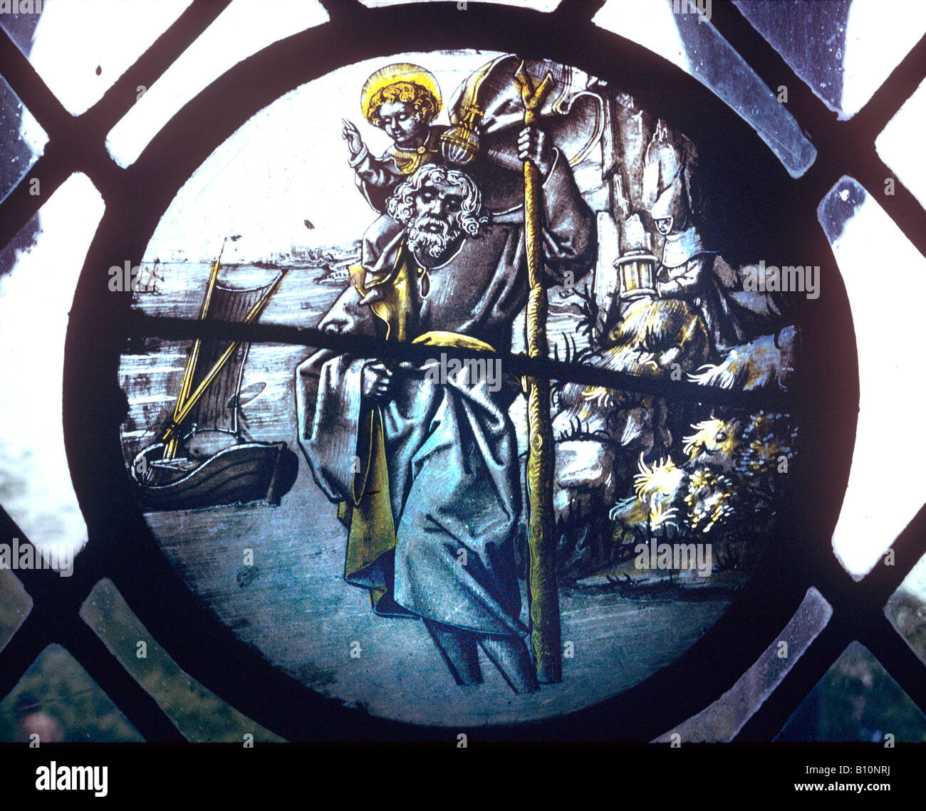 Saint christopher painting hi-res stock photography and images - Alamy