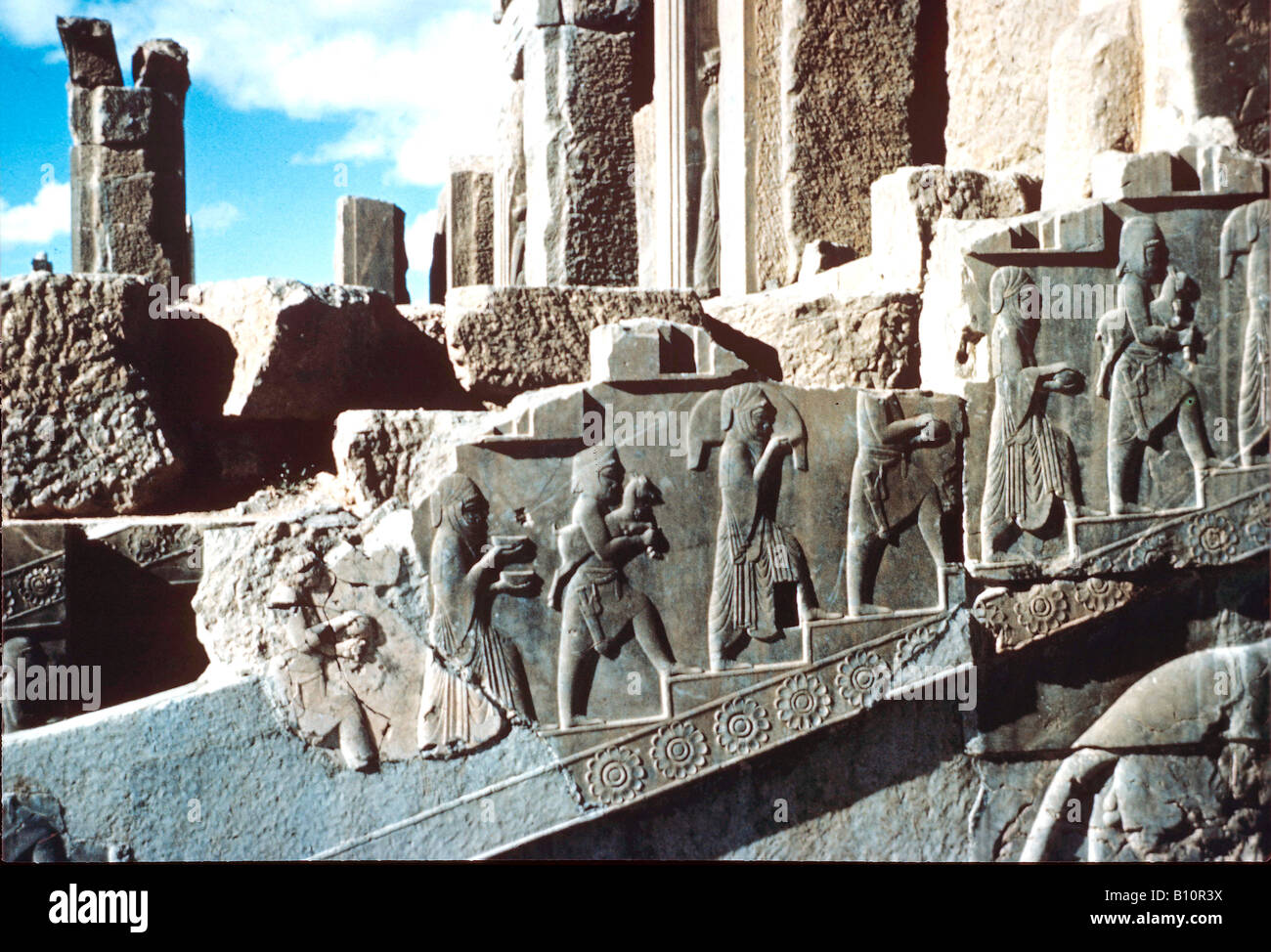 Processional Frieze On The Terrace Of The Apadana