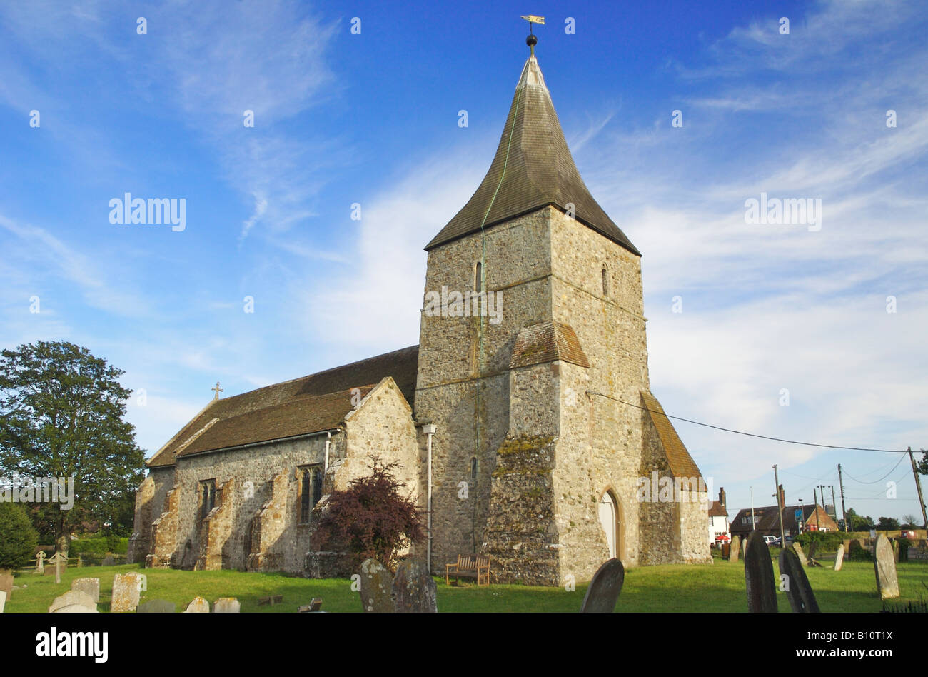St Mary the Virgin church Stock Photo - Alamy