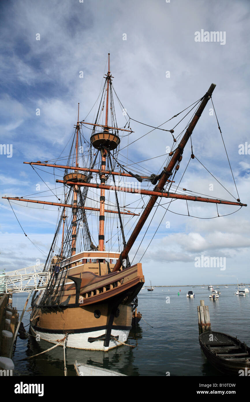 Mayflower II, Full Scale Replica Ship, Plymouth, Massachusetts, New ...