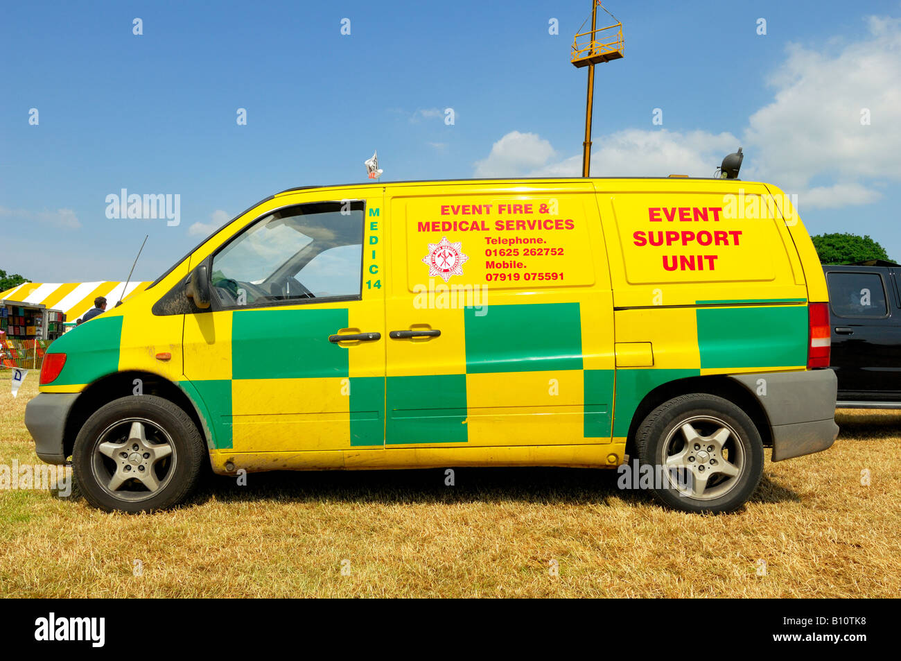 Emergency event support vehicle Stock Photo - Alamy
