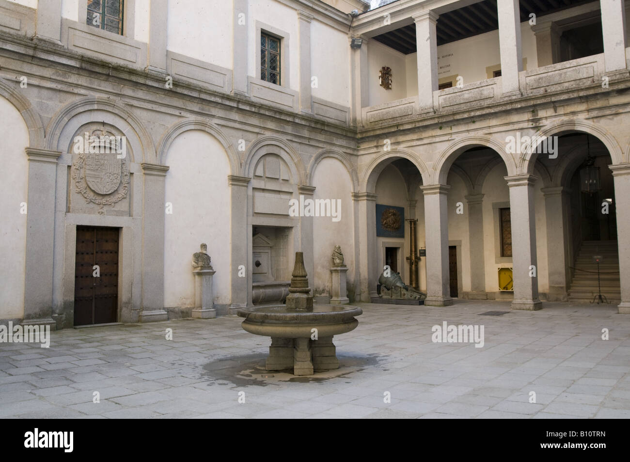 Inside de Alcazar castle in Segovian Stock Photo - Alamy