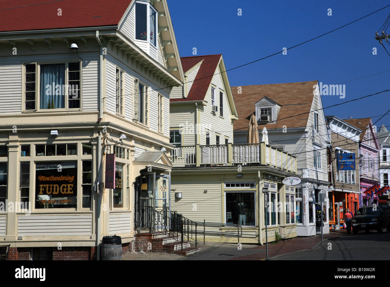 Main Street, Provincetown, Cape Cod, Massachusetts, New England, USA ...