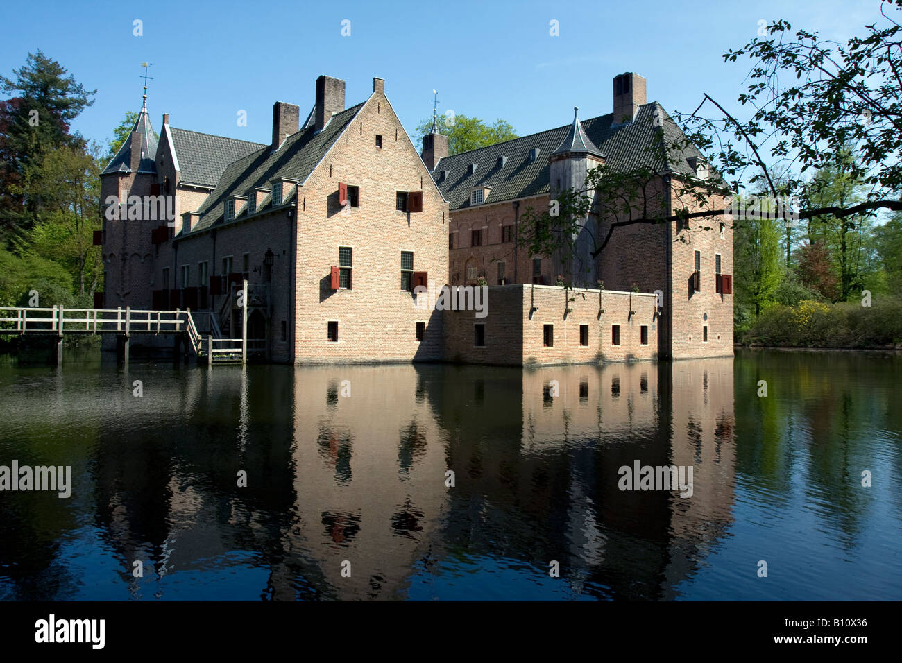 Castle 'het oude Loo' / 'the old Loo' Apeldoorn, The Netherlands Stock ...