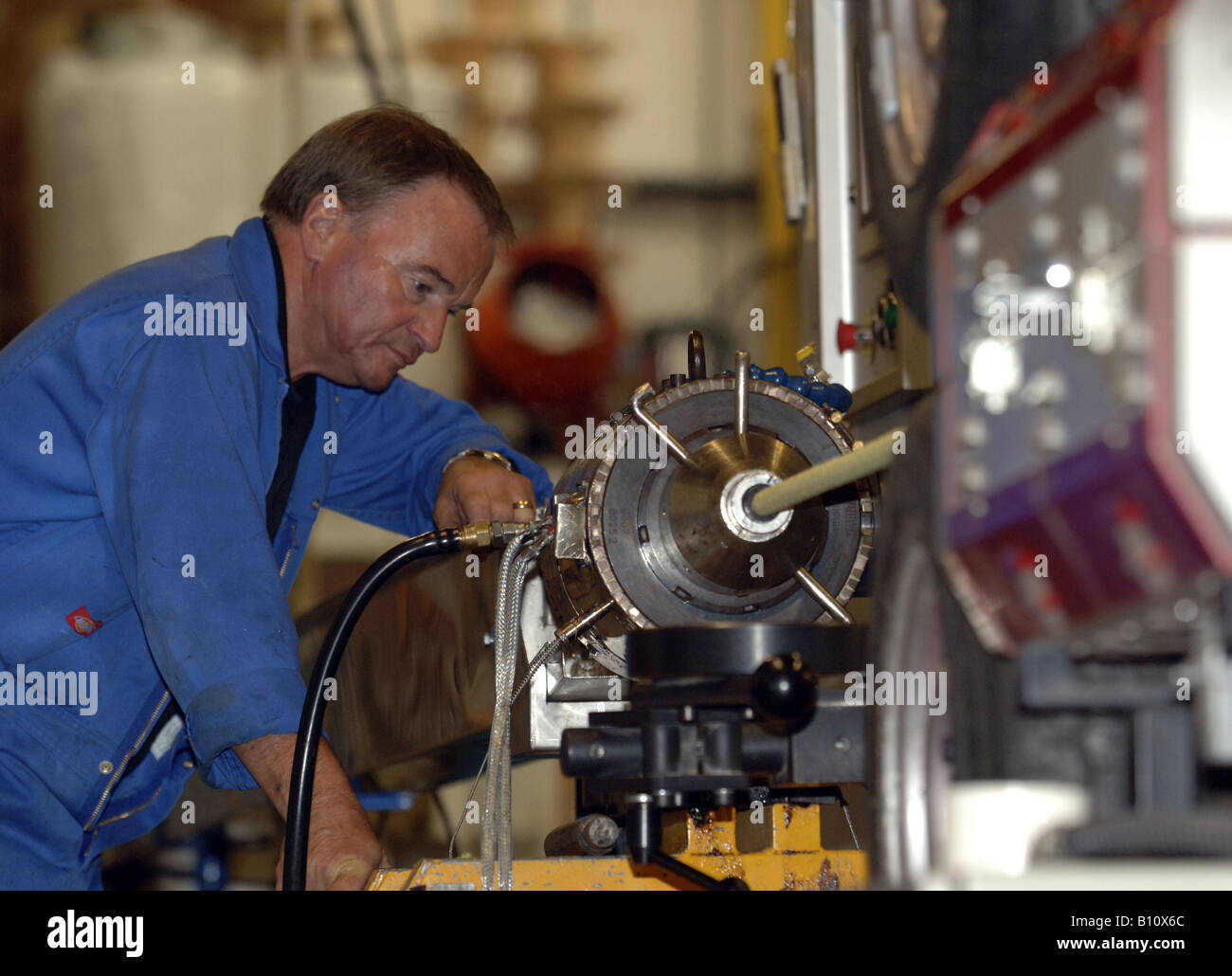 Cable manufacturing factory in Scotland Stock Photo - Alamy