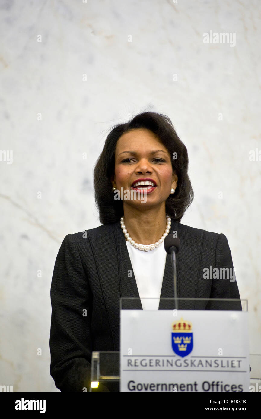 Condoleezza rice hi-res stock photography and images - Alamy