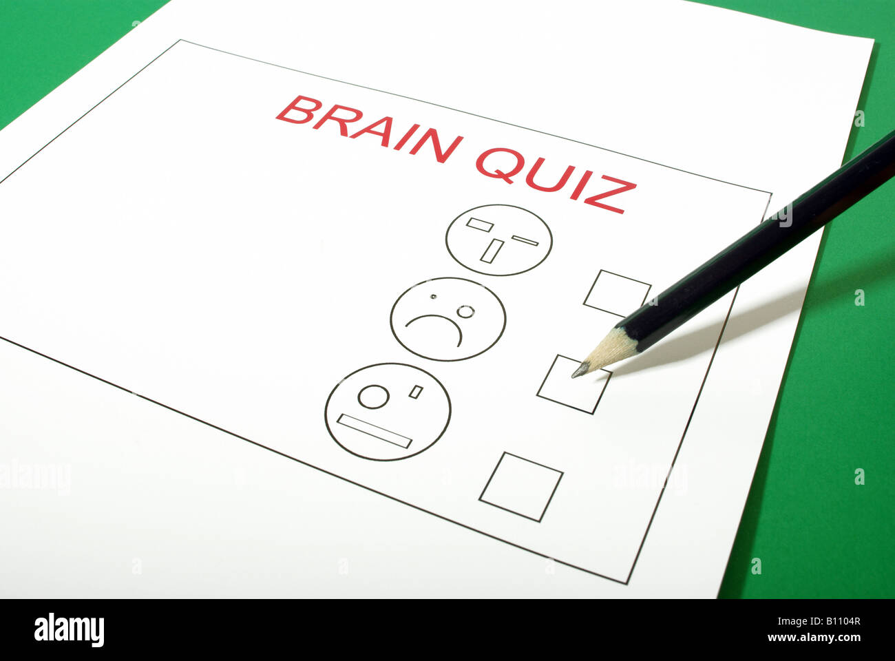 Mensa iq test hi-res stock photography and images - Alamy