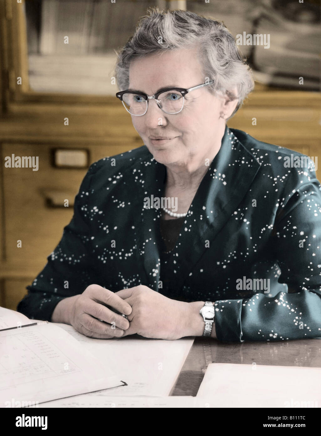 Charlotte Sitterly, US astronomer Stock Photo - Alamy