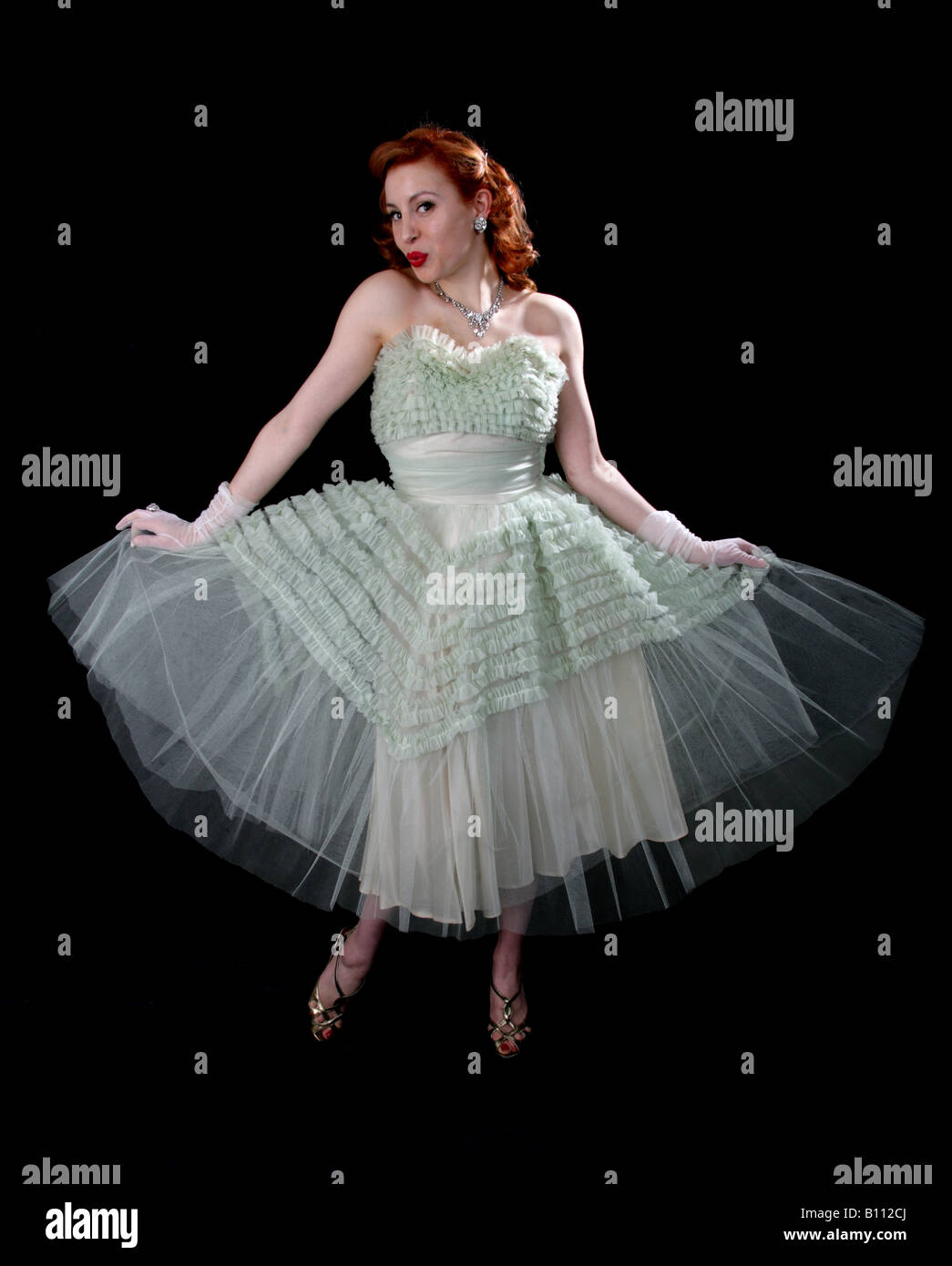 Portrait of Former Actress, Stage Entertainer, Dancer and Burlesque ...