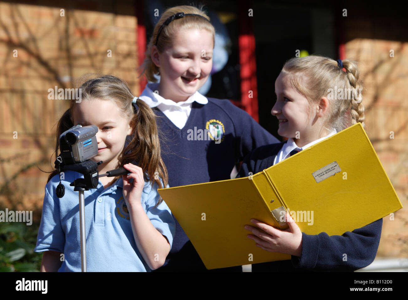 Children Junior School South Wales Stock Photo - Alamy