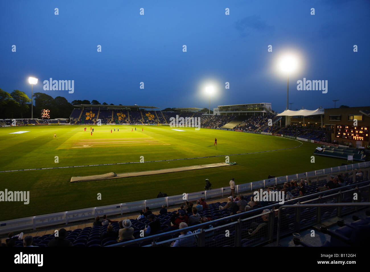 Glamorgan County Cricket Club Sophia Gardens Cardiff Stock Photo - Alamy