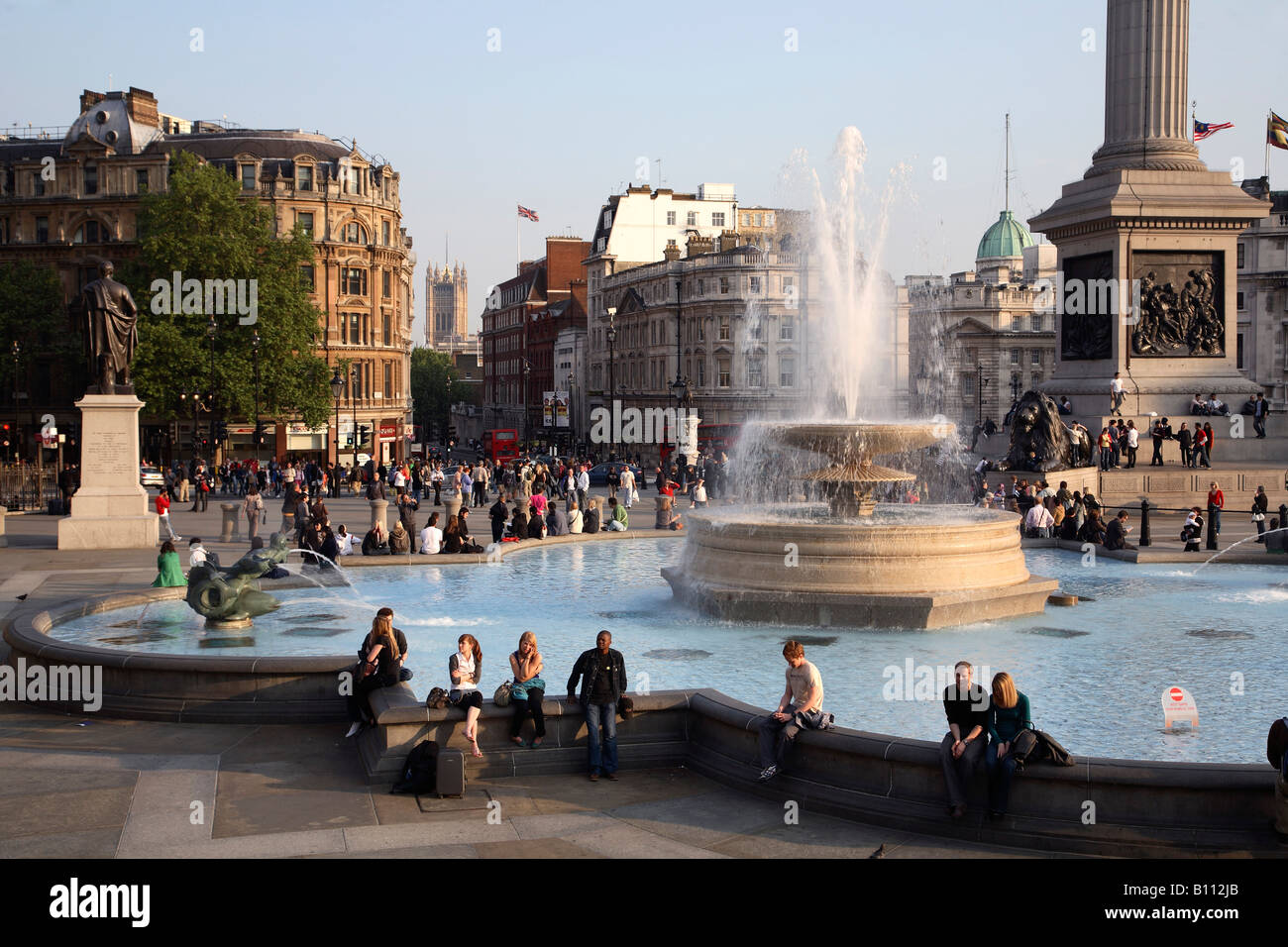 UK Britain England London Trafalgar Square Stock Photo - Alamy