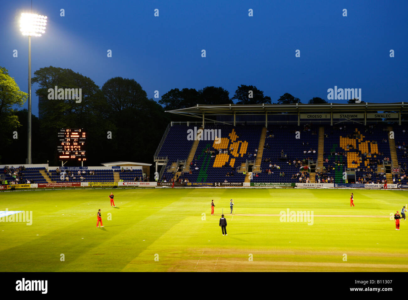 Sophia cricket grounds wales hi-res stock photography and images - Alamy
