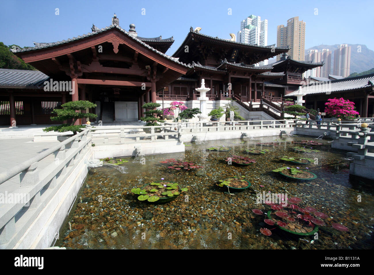 Chi Lin Nunnery, Buddhist nunnery, Diamond Hill, New Kowloon, Hong Kong ...