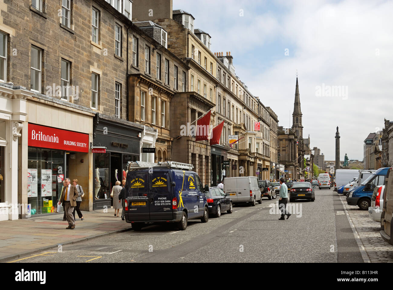 George street and edinburgh hi-res stock photography and images - Alamy