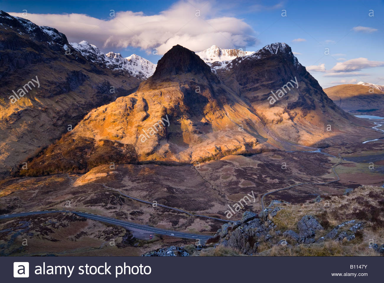 Glencoe 3 Sisters High Resolution Stock Photography and Images - Alamy