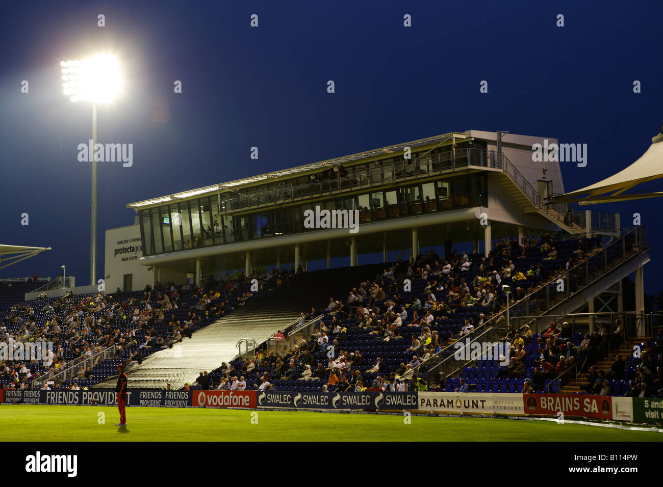 Seating glamorgan cricket club sophia hi-res stock photography and ...