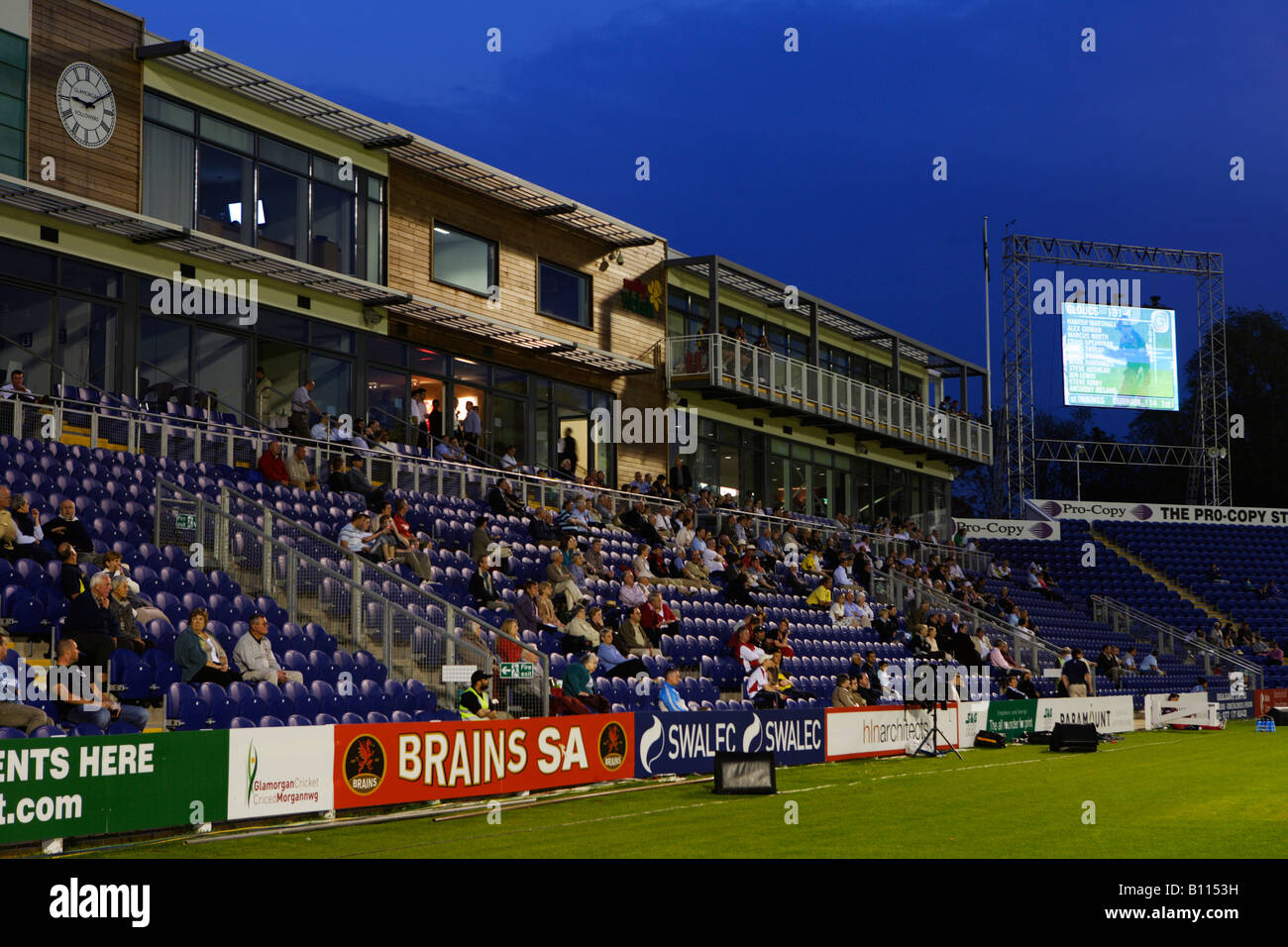 Seating glamorgan cricket club sophia hi-res stock photography and ...